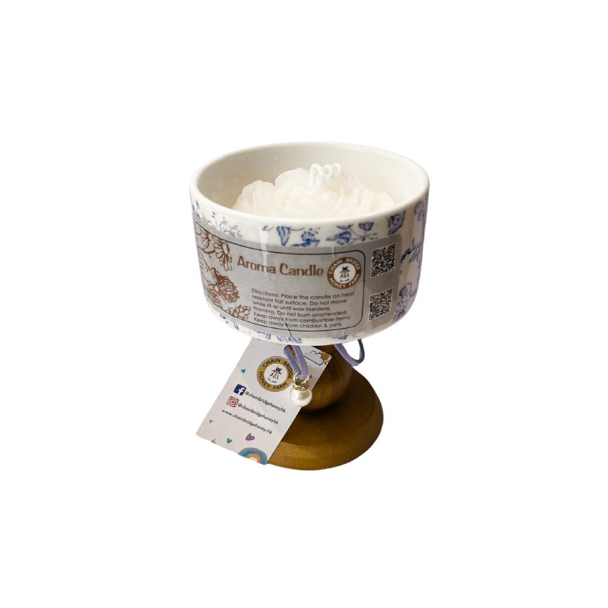 GRAIL SHAPE AROMATIC CANDLE – Chain Bridge Honey